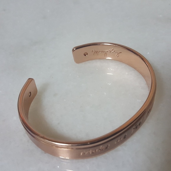 Mary Kay | Jewelry | Mary Kay Rose Gold Inspirational Quote Cuff | Poshmark